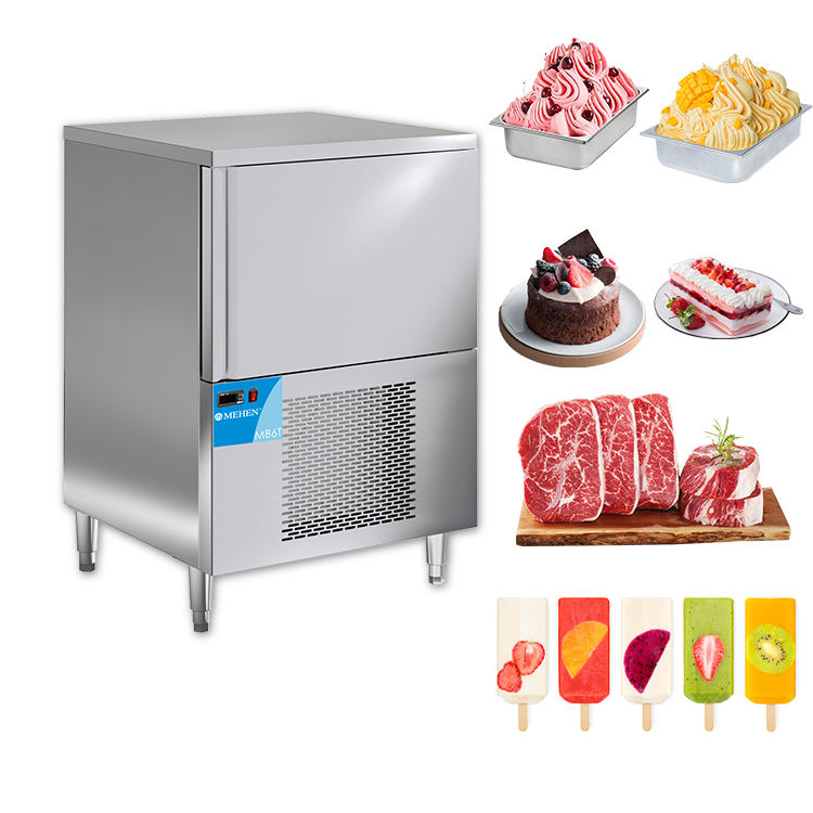 MEHEN MB6T Gelato Ice Cream Quick Fast Instant Freezing Shock Freezing ...