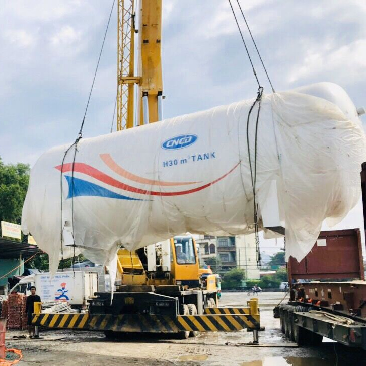 Tanque de nitrógeno líquido de alta presión de 10m3 para fabricantes de ...