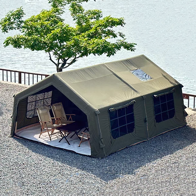 17.2 Inflatable Camping Tent - Durable & Waterproof