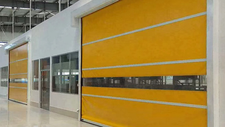Cheap Exterior Factory Rapid Industrial PVC High Speed Doors