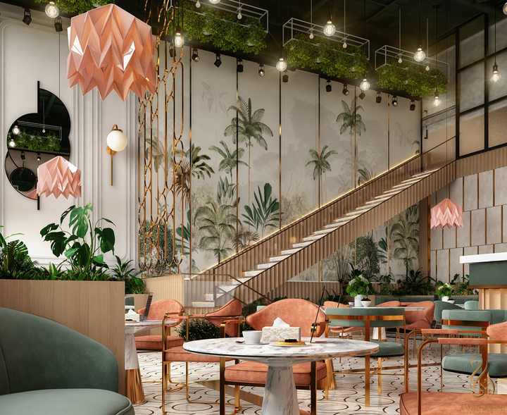 Modern Cafeteria Furnitures - Stylish & Functional