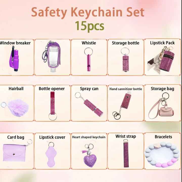 Self Defense Bling Perfume Spray Shell Personal Alarm Self-defense ...