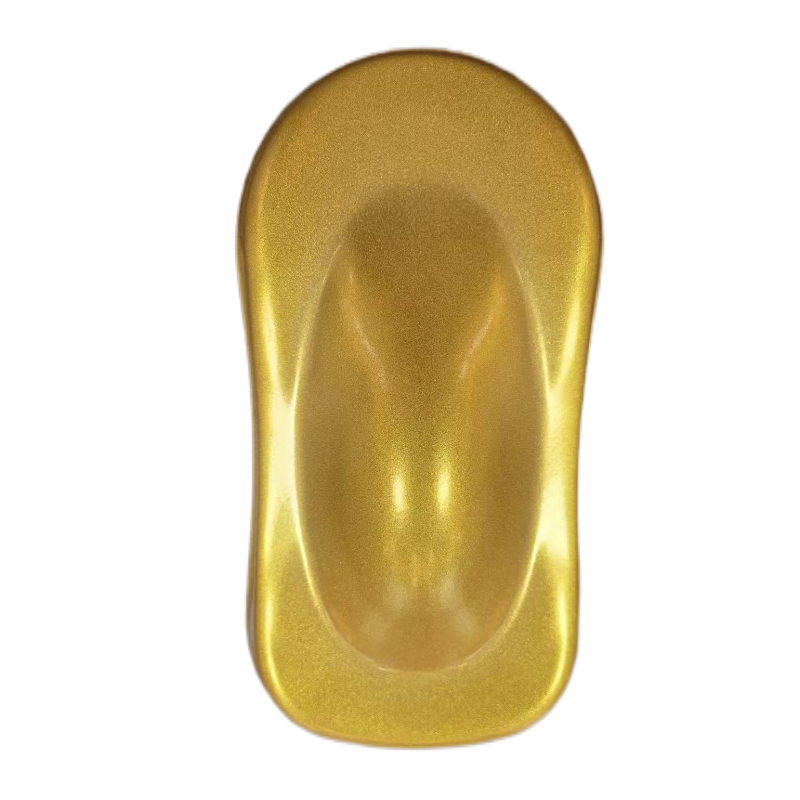 Metallic Gold Powder Coating Customized Powder Coating Color for ...