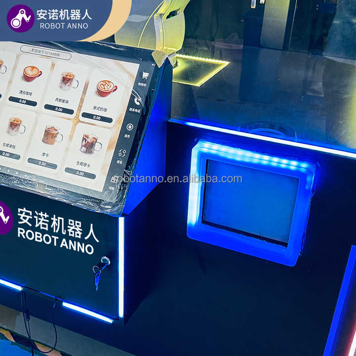 RobotAnno 6 Axis Robot Coffee Vending Machine - Automated Self-Service ...