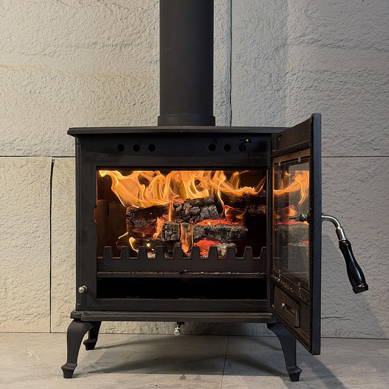 2026 High Quality Wood Burning Cast Iron Stove Door Indoor Fireplace ...