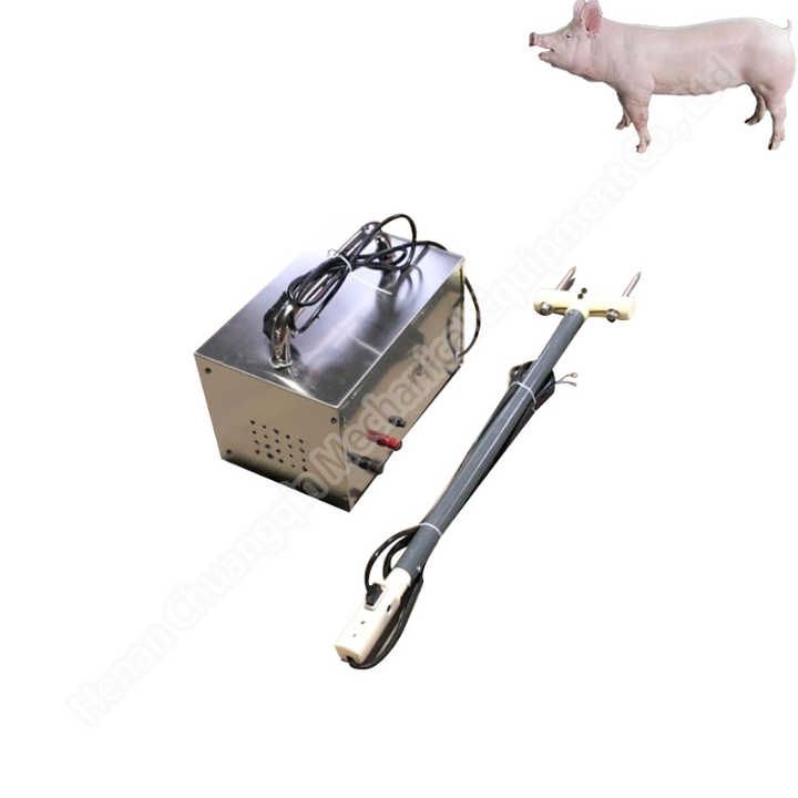 Pig Abattoir Machine Stunning Box Pig Abattoir Butchery Slaughter ...