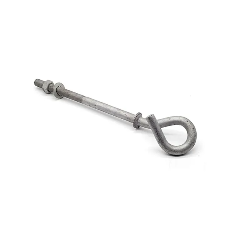 High Quality Hot-Dip Galvanized Pig Tail Hook Anchor Hook for Electric ...