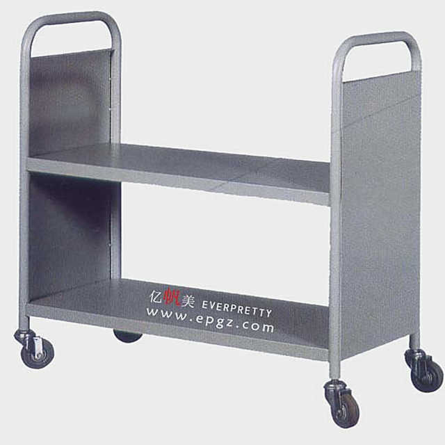 Library Metal Sloped-shelf Book Trolley with Wheels| Alibaba.com