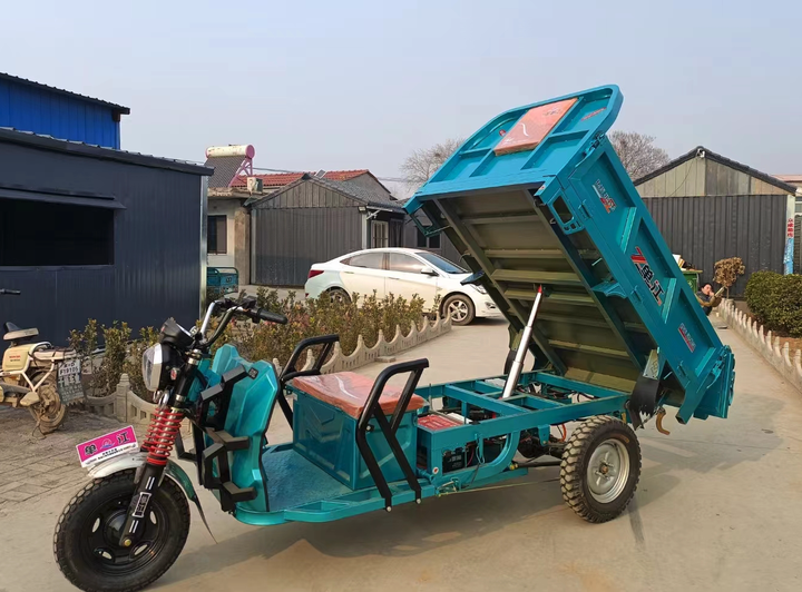 Heavy Duty Electric Cargo Vehicle 1500W High Speed Three Wheel Cargo Bike Truck Cargo Tricycle ...