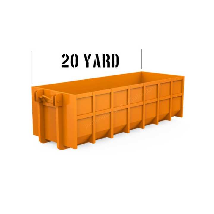 Customized Roll Off Dumpster for Waste Management Bulk Trash Pickup