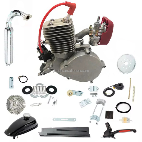 ZEDA-BT80 III 80cc 2 Stroke Motorized Bike Engine Set for Chopper ...
