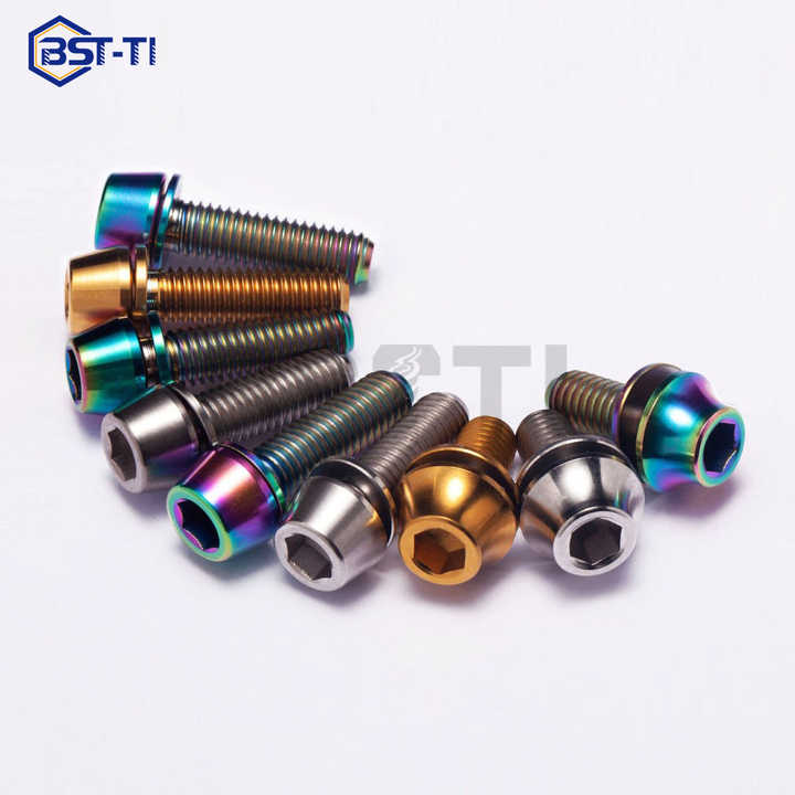 M5 Standard Titanium Bolts Rainbow Finish Pan/Torx/Dome Head ANSI ...