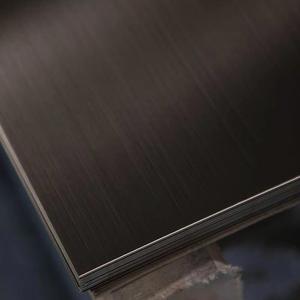 Black Matte Stainless Steel Sheet - 304 Grade, 0.5-3mm