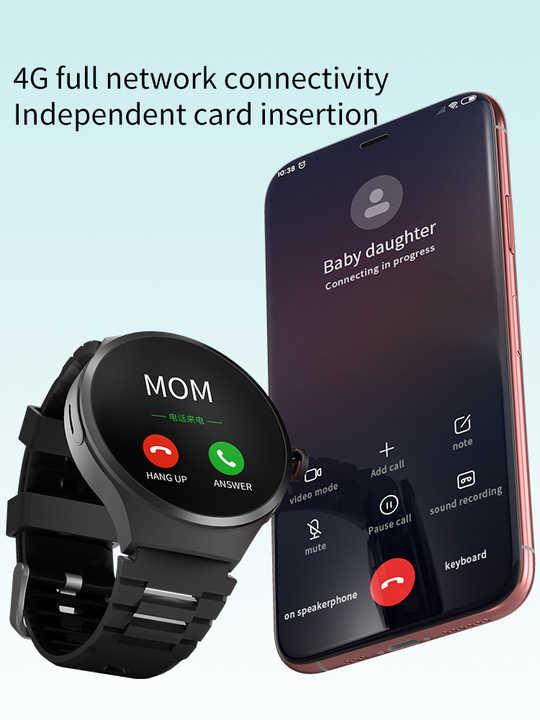 2025 NEW VP50 Smartwatch 5g Sim Card Android 10.0 System 180° Pull Out ...