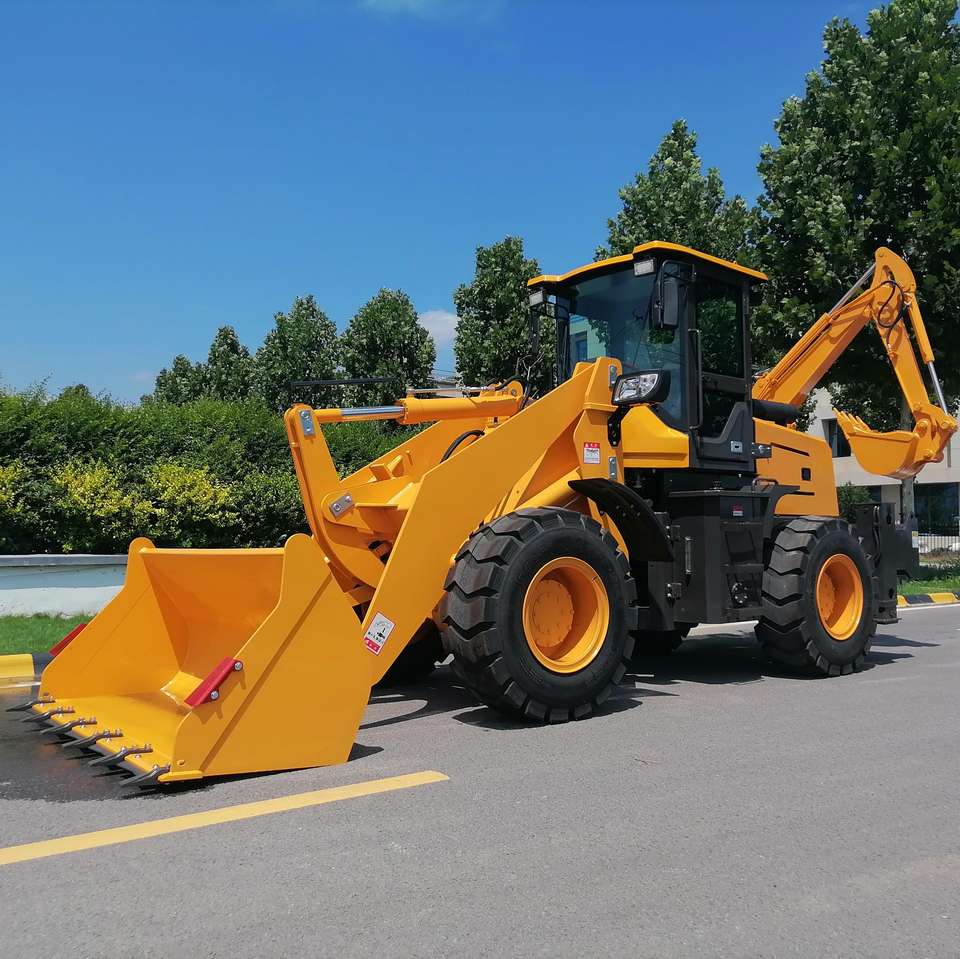 CE Certificate Backhoe Loader Loading 2000kg Euro V/EPA Engine with ...