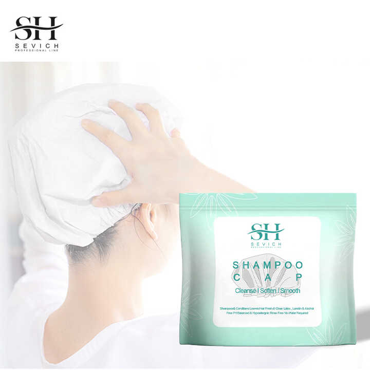 Customized Disposable No Water Rinse Shampoo Cap Dry Hair Wash Caps ...