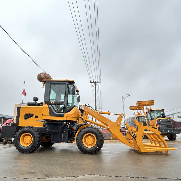 All Terrain Heavy Duty Wheel Loader High Performance Front Loader ...