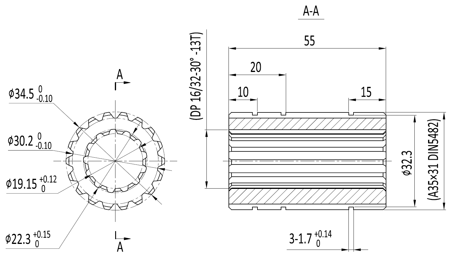 Splined Shaft Couplings - Precision and Durability