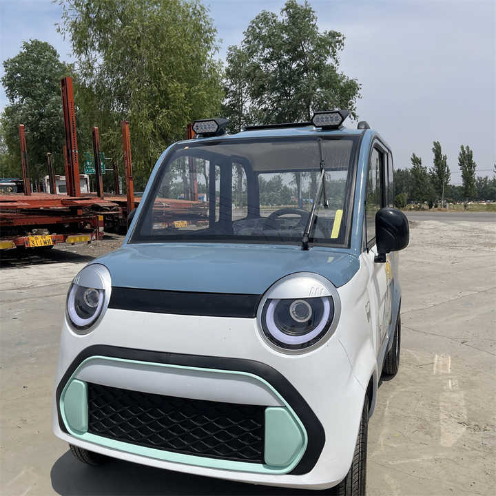 Safest Small Enclosed Pure Electric Four Doors Car Mini New Energy ...