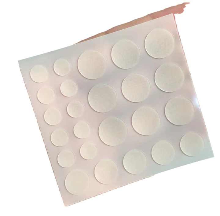24Patches Per Sheet Dots for Spots Acne Patches Hydrocolloid Dressing ...