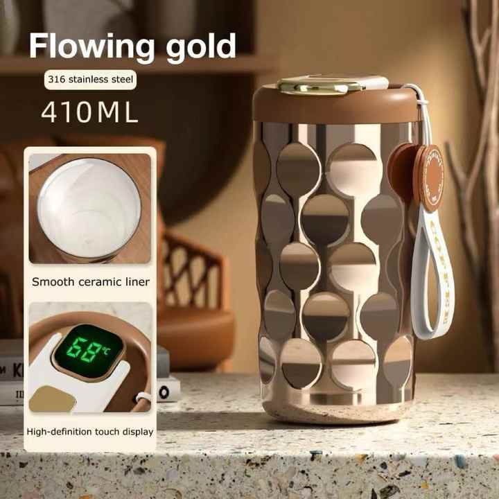 Hot Selling Portable 410ml Insulatled Thermos Water Bottle Stainless Steel Coffee Mug ...