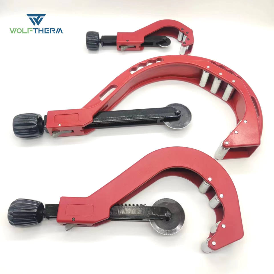 Wolftherm Rotary Manual Plastic Pipe Cutter for HDPE PPR PVC Tubes 14 ...