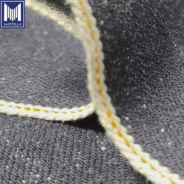 Shop Self Edge Yellow Line Raw Vintage Men Jeans - 15oz Denim