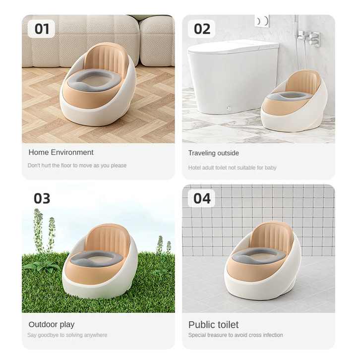 Cartoon Portable Children'S Toilet Anti Slip Seat Portable Kid Potty ...