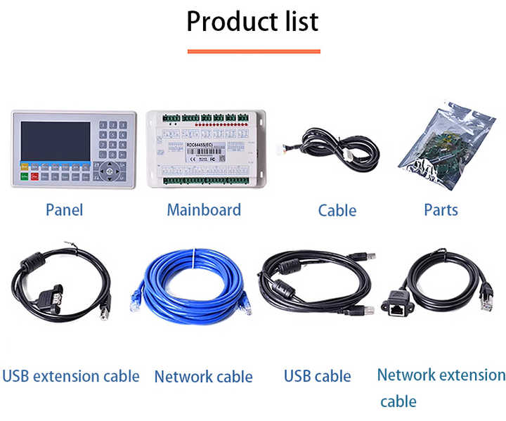 Ruida Co2 Laser Cutting Machine RDC Ruida 6442S & 6445S Controller ...