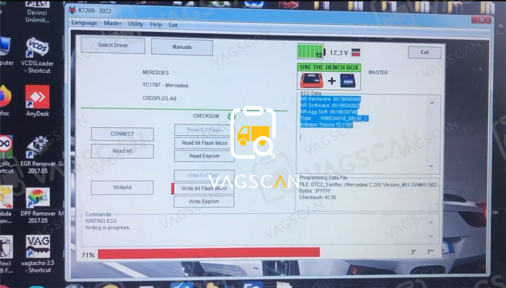 2022 Full Package For Kt200 Ktm200 Tcu Ecu Programmer Dfox Support Obd ...