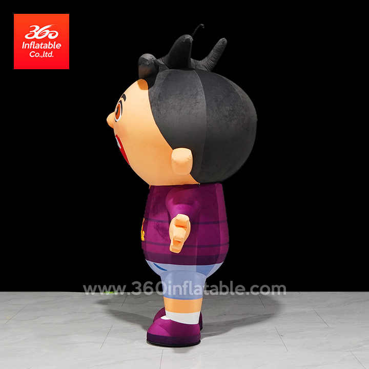 Outdoor Oxford Custom Design Walking Inflatable Boy Mascot