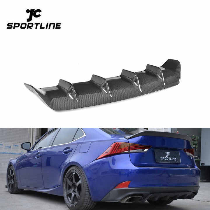 IS350 Carbon Rear Diffuser for LEXUS IS300 IS350 Sedans