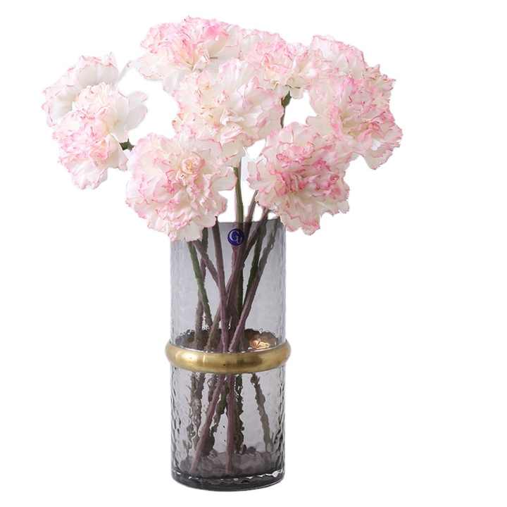 Hot Selling Artificial Silk Carnation Flowers Single Home Table Center ...