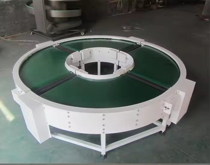 180 Degree PVC Turning Belt Conveyor Curve Belt Machine 180 Degree ...