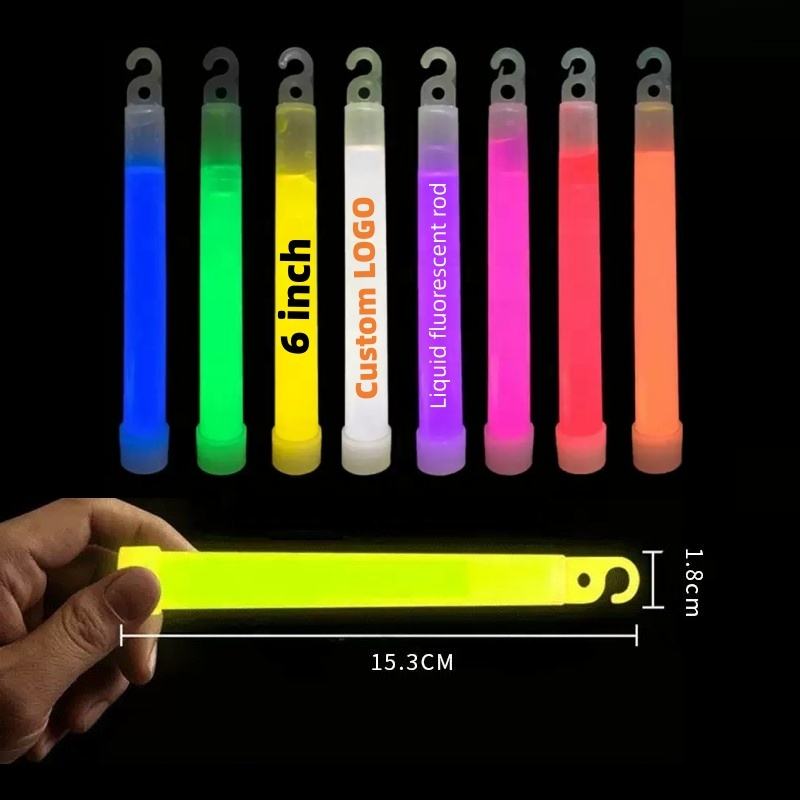 Custom 6in Glow Sticks - Perfect for Raves & Parties
