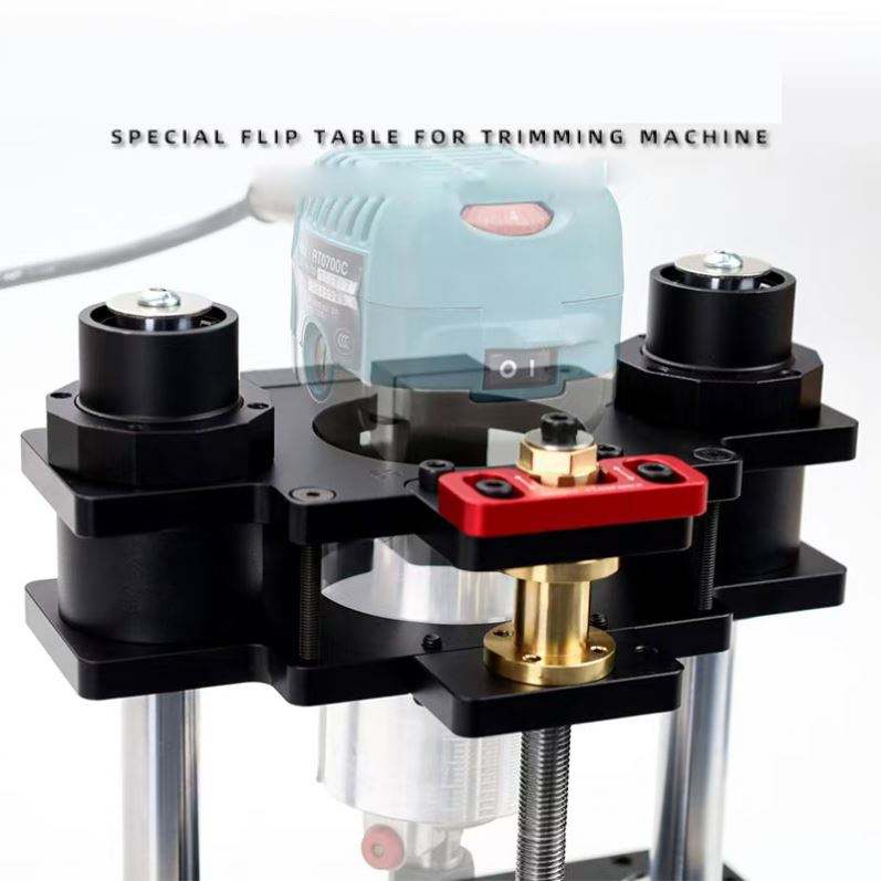 REALMAX W-34 Precision Woodworking Router Lift Workbench Trimmer, 65mm ...