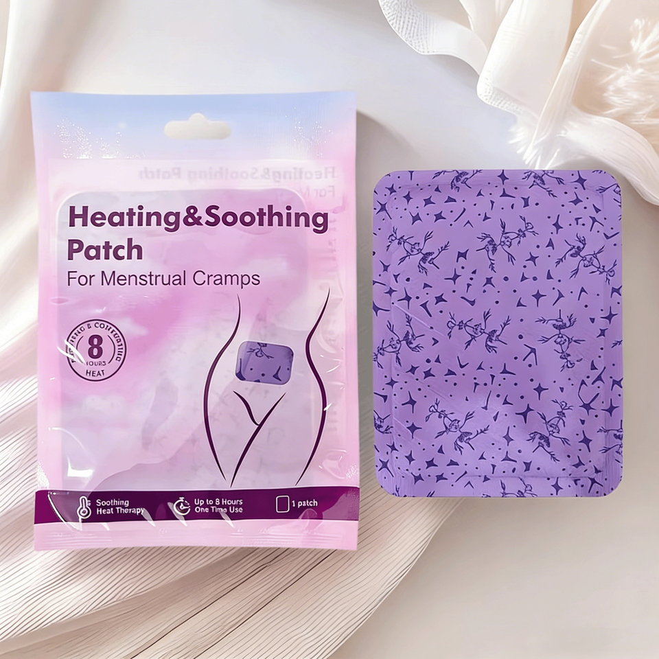 Adhesive Heating Patch for Menstrual Cramps Period Care Cramp Aid on ...