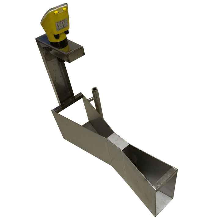 Parshall flume ultrasonic flow measurement flow measurement in channels open channel flow meter ...