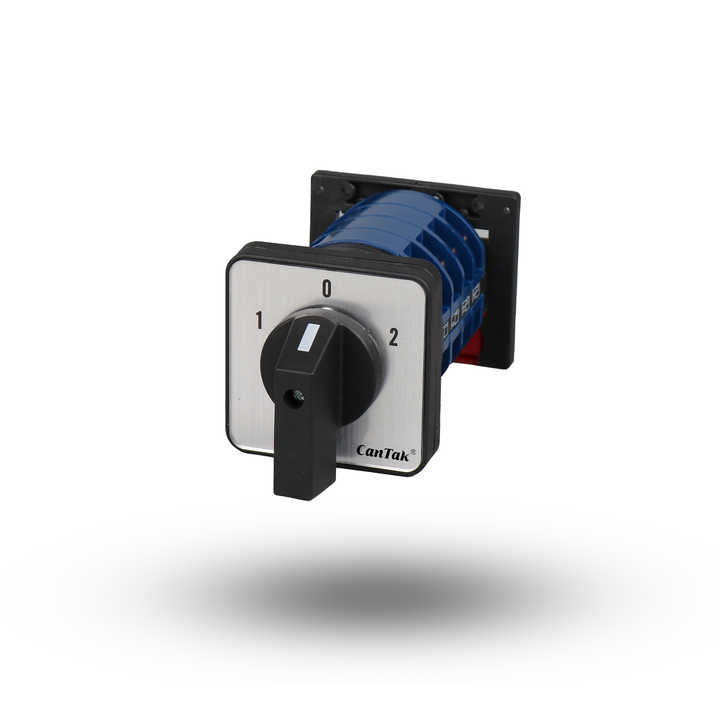 CanSen LW26-32 32A 32amp 1-0-2 4P Din-rail Mounting IP65 Panel Mounting ...