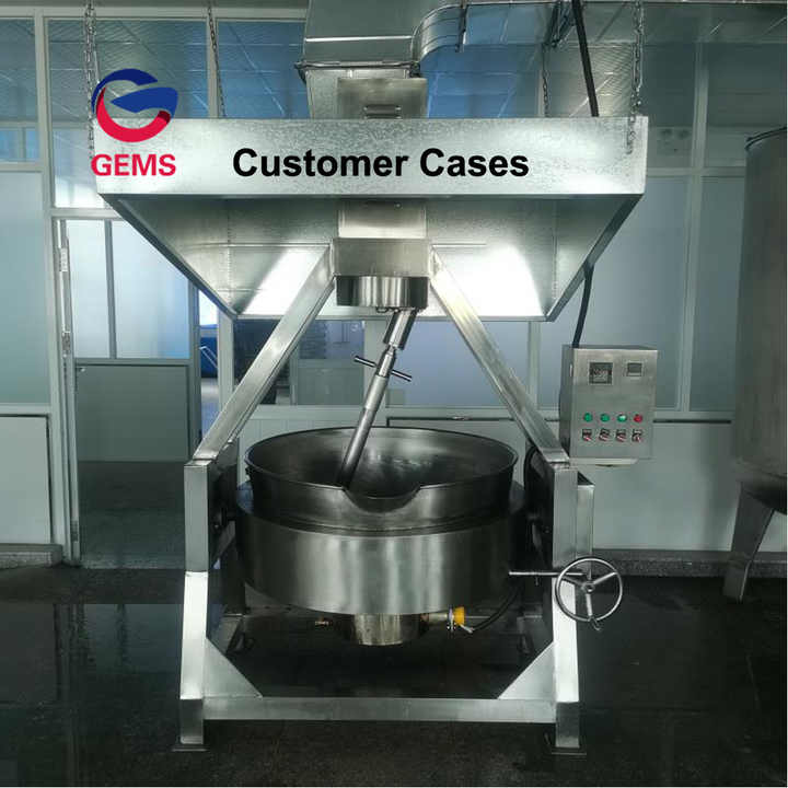 Tomato Sauce Boiling Sauce Mixing Machine Ketchup Cooking Tomato Paste ...