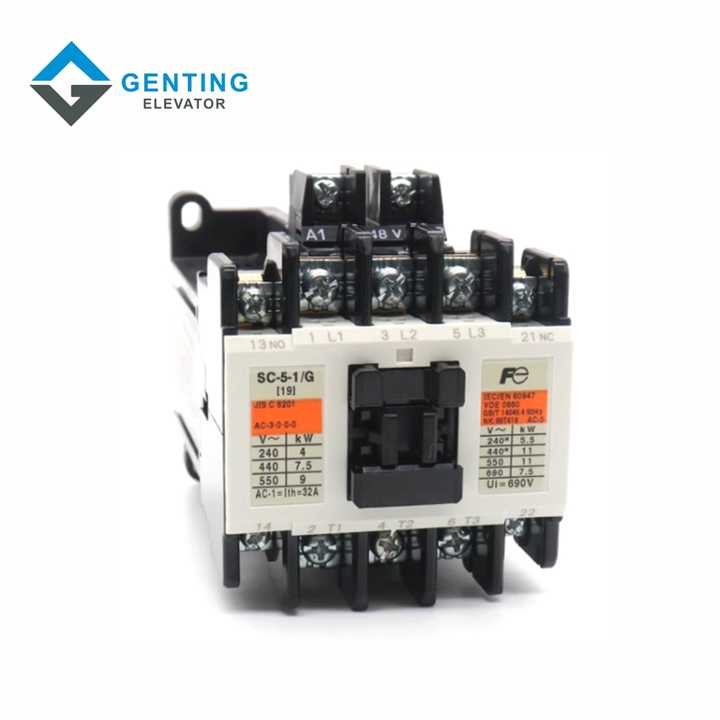 Elevator Lift Parts Fuji Original Elevator Contactor SC-5-1/G DC110V DC48V| Alibaba.com