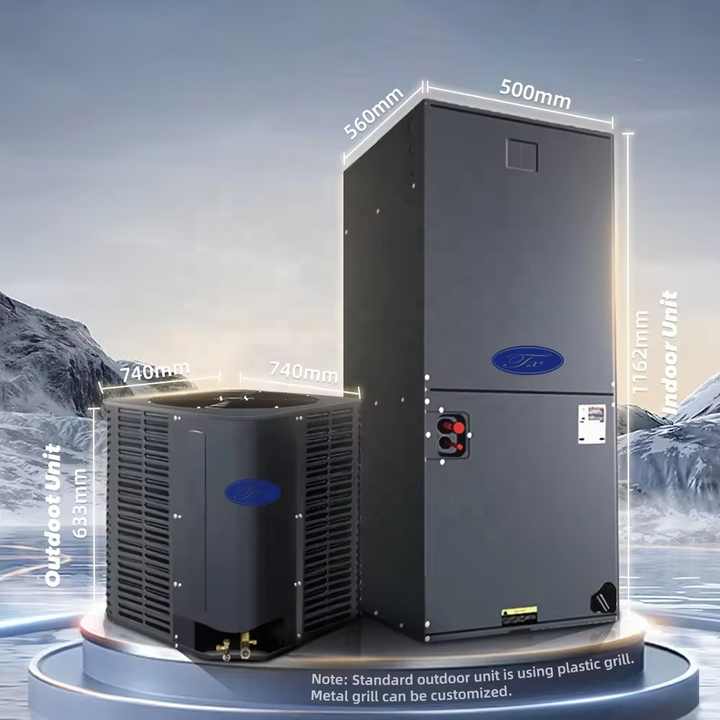 HVAC System Air Handling Unit 2-5 Ton Ducted Central Air Conditioner ...