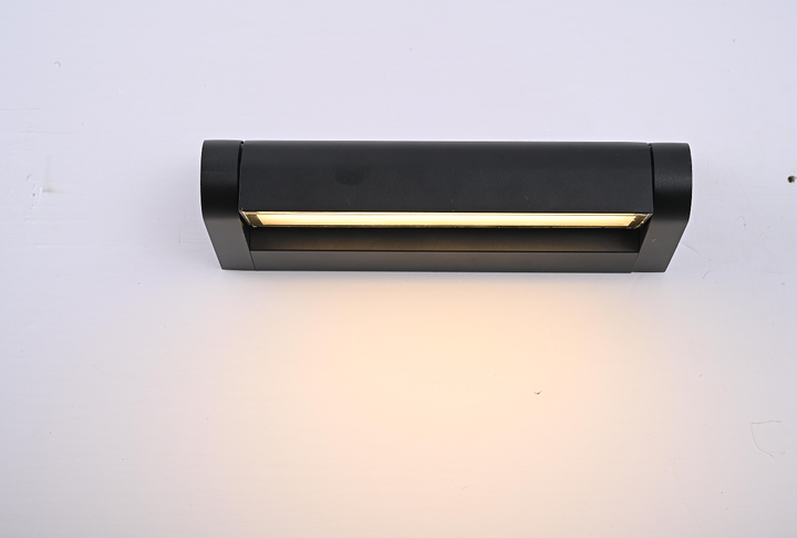Rotates 350 Degrees Modern Adjustable Angle LED Wall Lamp Aluminum IP65 ...