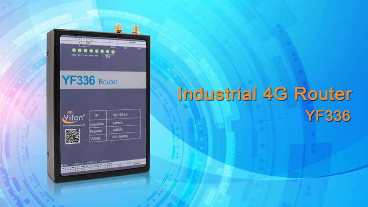 YF336-L1 IoT Industrial Grade 2G 3G 4G Lte Wifi Router Modem Cat1 Rs232 ...