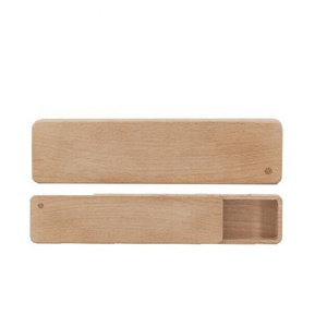 Wholesale sliding lid wooden pencil box For Storing Stationery Easily ...