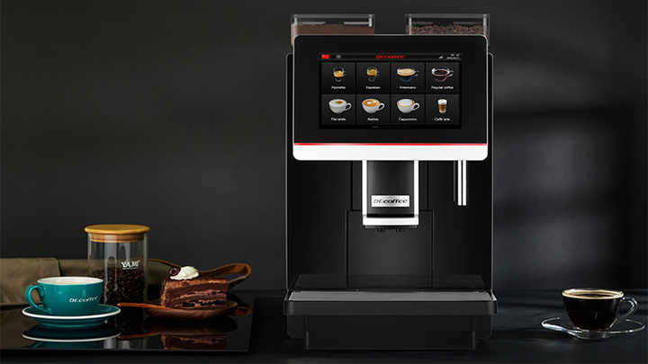 Dr.Coffee CoffeeBar Touch Screen Fully Automatic Espresso Machine ...