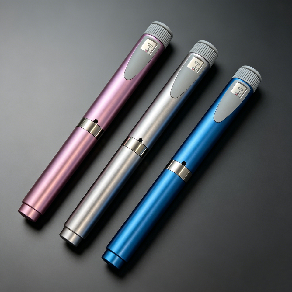 Reusable injection pen, household glass-packaged beauty device ...
