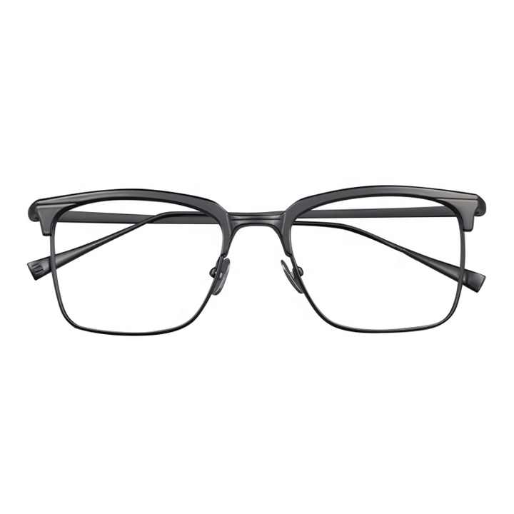Custom Design Stylish square Optical Frame Titanium Vintage Retro Ready ...