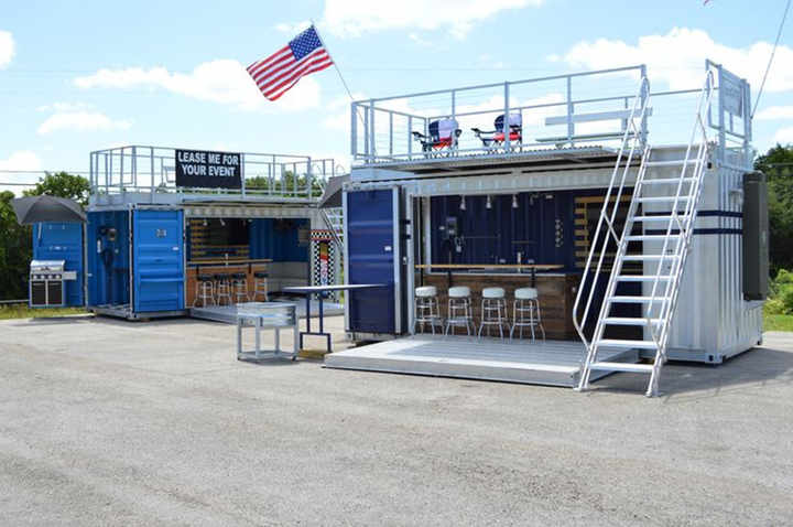 20ft/40ft Food Shipping Container Bar Restaurant 10ft Pop-up Kiosk Design