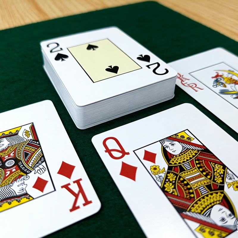 Custom Waterproof Plastic Poker Cards Durable Reusable Playing Cards ...